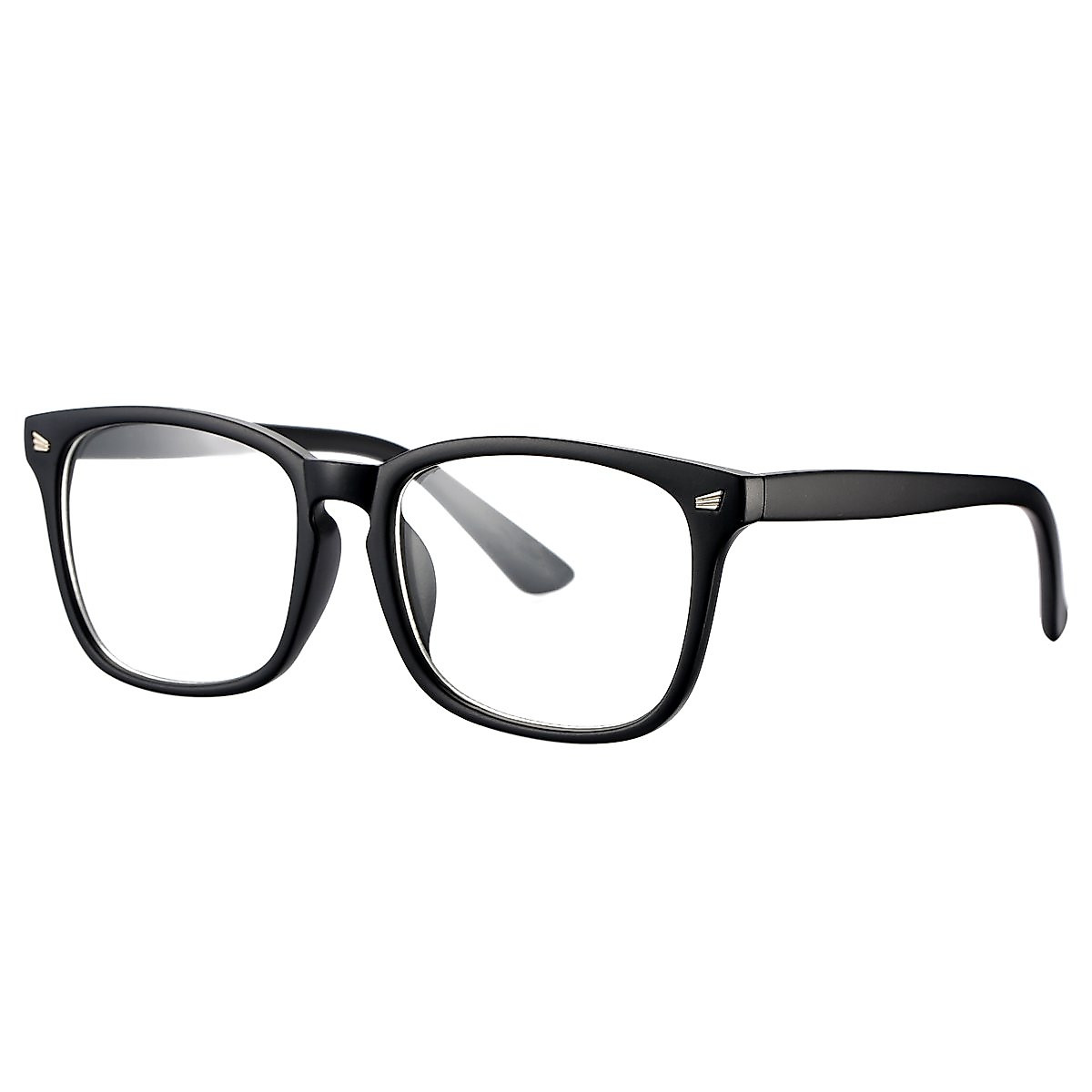 Pro Acme Non-prescription Glasses Frame Clear Lens Eyeglasses (Matte Black)