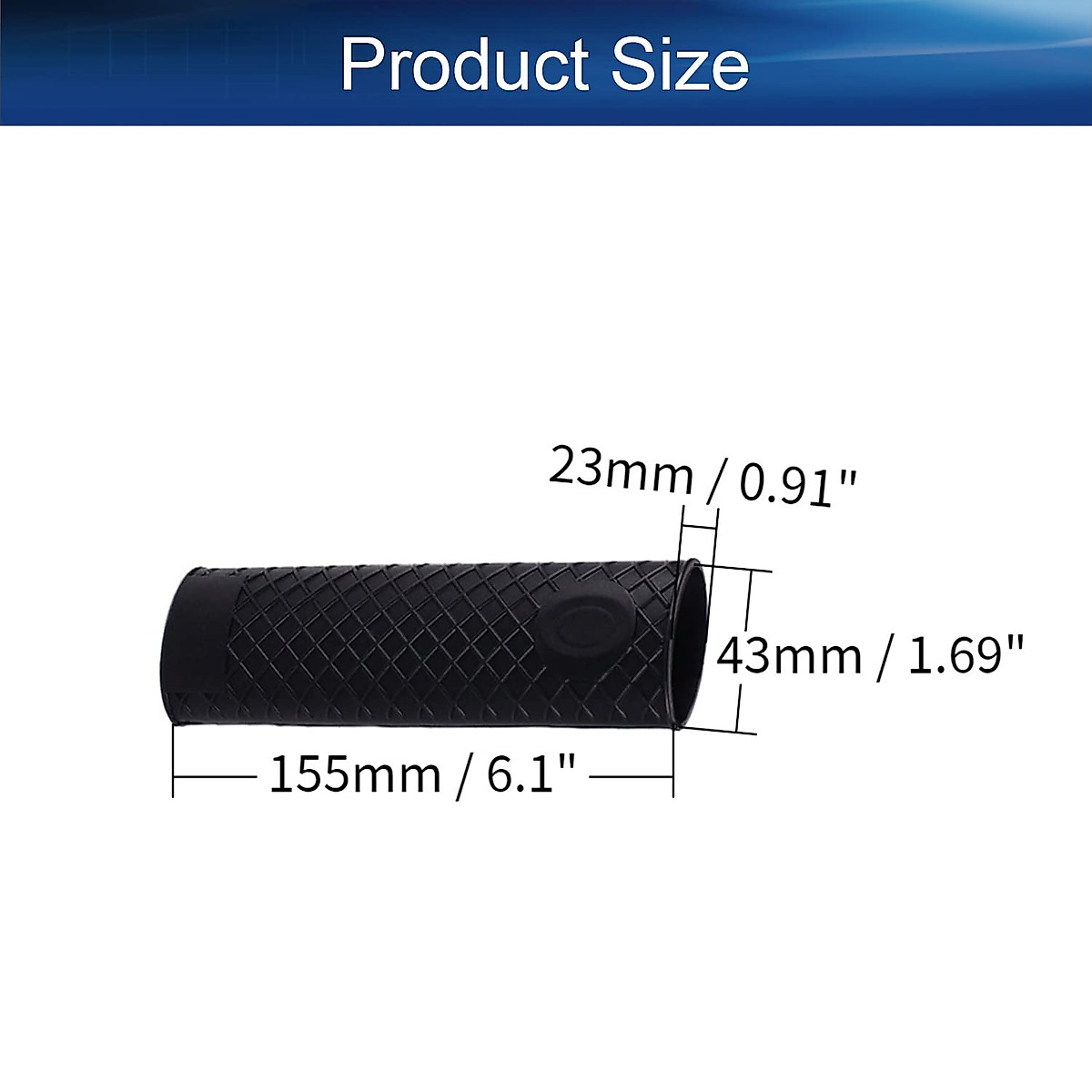 Yinpecly 4Pcs Silicone Hot Handle Holder Rubber Pot Sleeve Heat Resistant Kitchen Potholders for Cast Iron Pans, Metal Frying Pans, Skillets, Griddles, Black