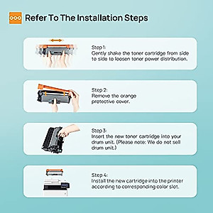 KEENKLE TN450 TN-450 Compatible for Brother TN450 TN-450 TN420 Toner Replacement to use with HL-2270DW HL-2280DW HL-2240 MFC-7360N DCP-7065DN MFC7860DW Intellifax 2840 2940 Printer(2 Black)