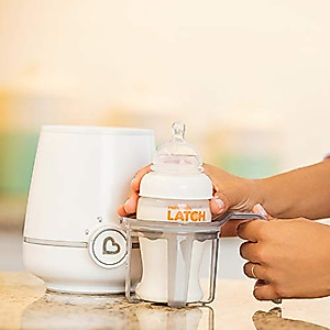 Munchkin® Shine™ Stainless Steel Baby Bottle Warmer, White/Silver