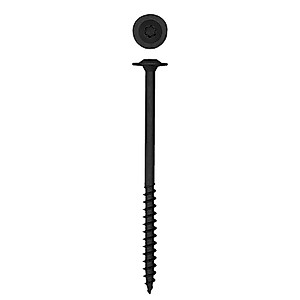 SPAX 5/16" x 5" Exterior Washer Head Structural Wood Lag Screws Powerlags Torx T-Star (50 EA) Bit Included Heavy Duty Rust Resistant
