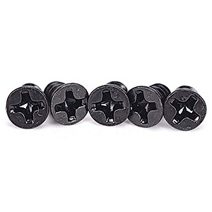 Screw 100PCS 3.5" Hard Drive Tray Computer Chassis Hard Disk Black Screw Computer Chassis Hard Disk Screw for PC