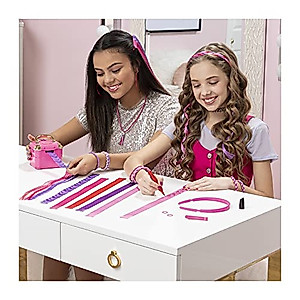 Cool Maker, Hollywood Hair Extension Maker for Girls with 6 Bonus Extensions (18 Total) and Accessories, Amazon Exclusive
