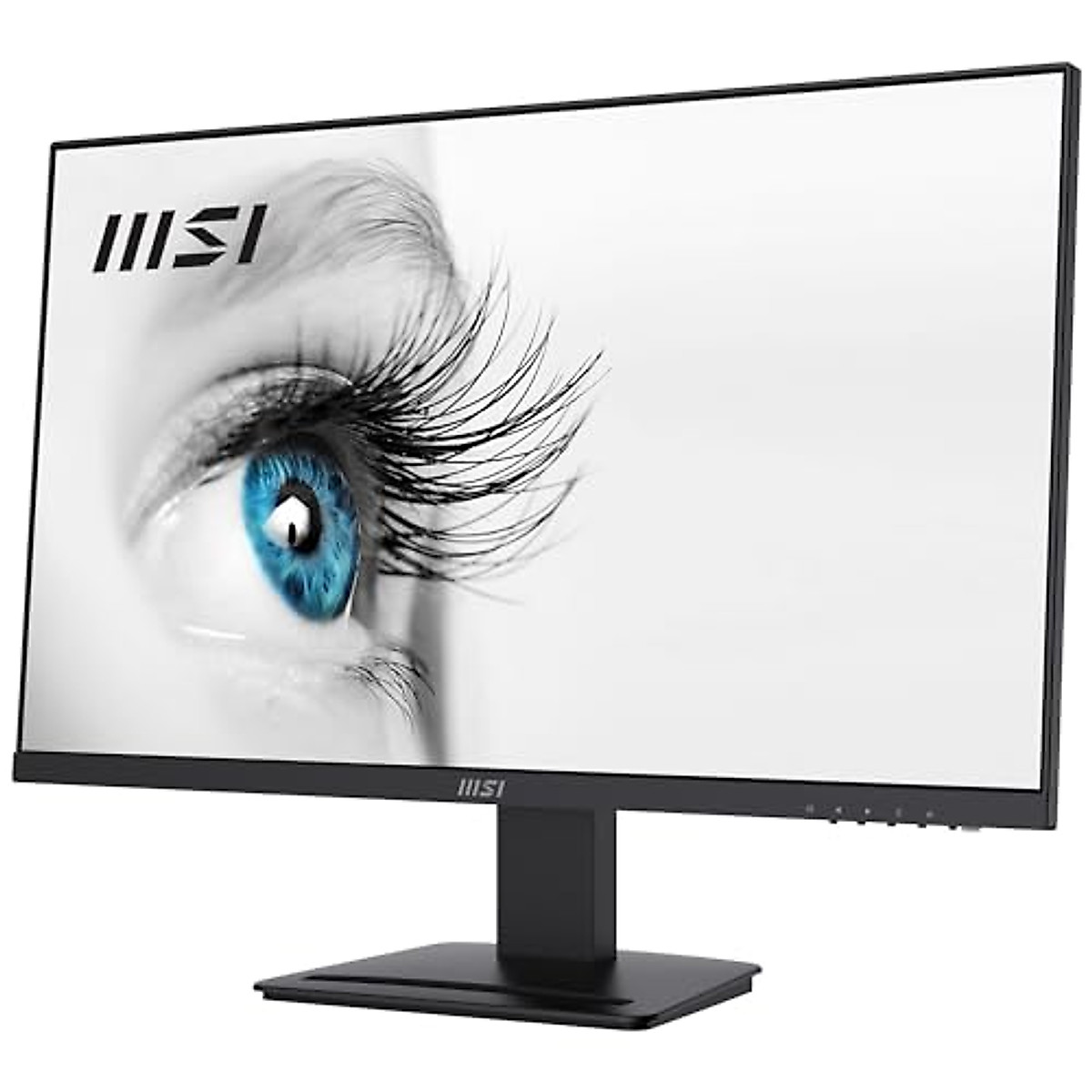 MSI Pro MP273QV, 27" Monitor, 2560 x 1440(QHD) VA, 75Hz, TUV Certified Eyesight Protection, 1ms, Displayport, HDMI, Tilt, Black