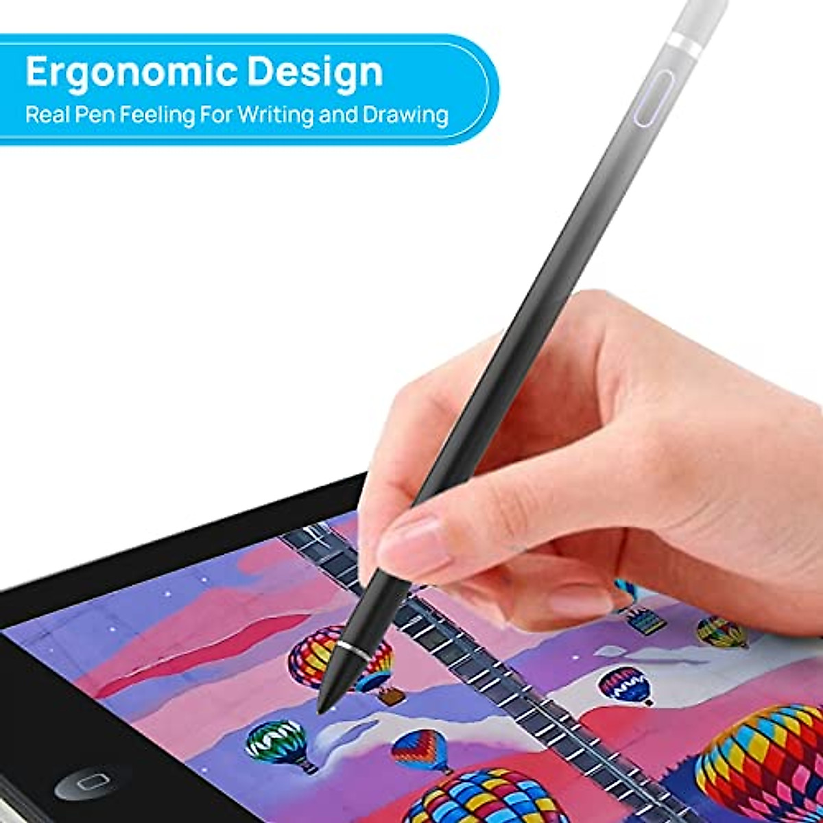 Stylus Pens for Touchscreens, Tablets Stylus Extra Long Standby, Compatible with Tablets Notebooks iPad Mini, iPad Air, Apple iPad for Drawing, Handwriting