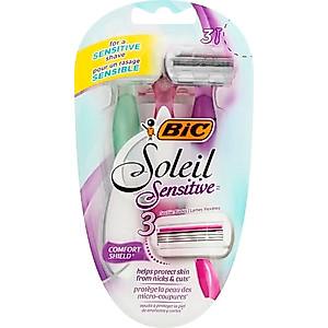 BIC Soleil Glow Razors, 3 Count