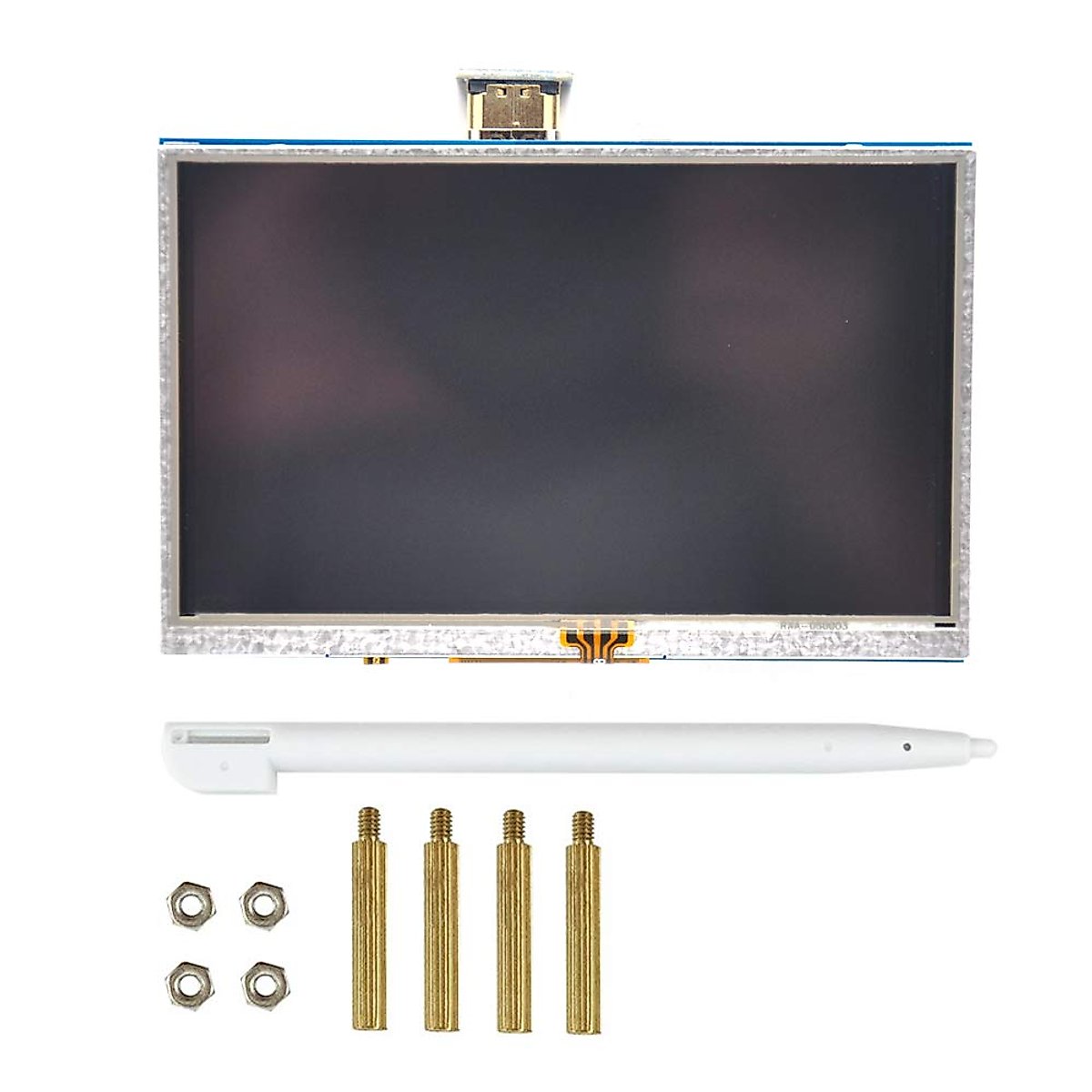 Padarsey 5 inch Touch Screen 800x480 TFT LCD Display HDMI Interface Supports Raspberry Pi 2B 3B 3B+ BB Black, Banana Pi Windows 10 8 7