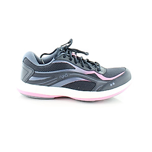 Ryka Womens Agility Walking Shoes 8.5 Navy/Lilac