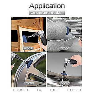 NYXCL Miroku 50Pcs P36 2-inch Quick Change Discs Set, Zirconia Sanding Discs with 1/4" Holder, for Die Grinder Surface Prep Strip Grind Polish Finish Burr Rust Paint Removal