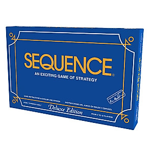 Jax Sequence - Exciting Game of Strategy - Deluxe Edition, Blue