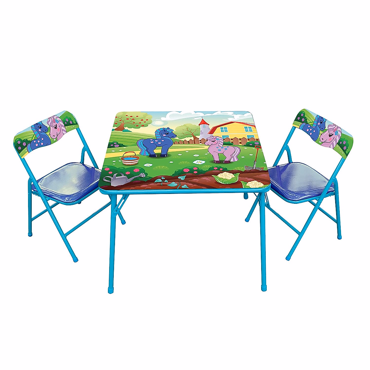 Gener8 Pony Table & Chairs, Multicolored (GS-75049)