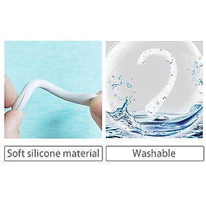 OKAICEN Soft Silicone Earloop Ear Protector Relieve Ear Discomfort Anti-Slip Silicone Earmuffs(Multiple Colour,5 Pairs)