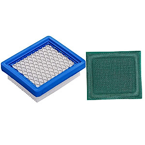 HIFROM 36046 Air Filter with 36634 Pre Filter Replacement for Tecumseh Oh95 Oh195 Ohh50 Ohh55 Ohh60 Ohh65 Vlv50 Vlv55 Vlv60 Vlv66 Vlv126 4 5.5 Hp Engines
