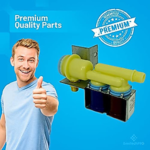 EvertechPRO 12544002 Refrigerator Water Valve for 12544002 8171096 Original Version