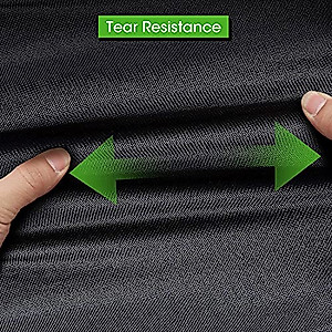 Mightify Grill Cover 55-Inch, Heavy Duty Waterproof Gas Grill Cover, Outdoor Fade & UV Resistant Barbecue Cover, All Weather Protection BBQ Grill Cover for Weber, Brinkmann, Char Broil Grills, etc