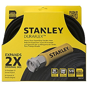 Stanley Garden BDS7327 Expanding 50-Foot Hose, Black