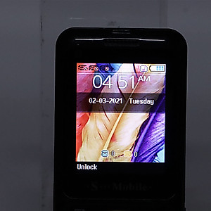 Hilitand Unlocked Mobile Phone for Senior, Easy to Use Big Button Cell Phone 2G, 2500mAh, FM Radio, Flashlight, Dual SIM, Loud Voice, 2.2" Screen for Older People, Kids(Black-US)