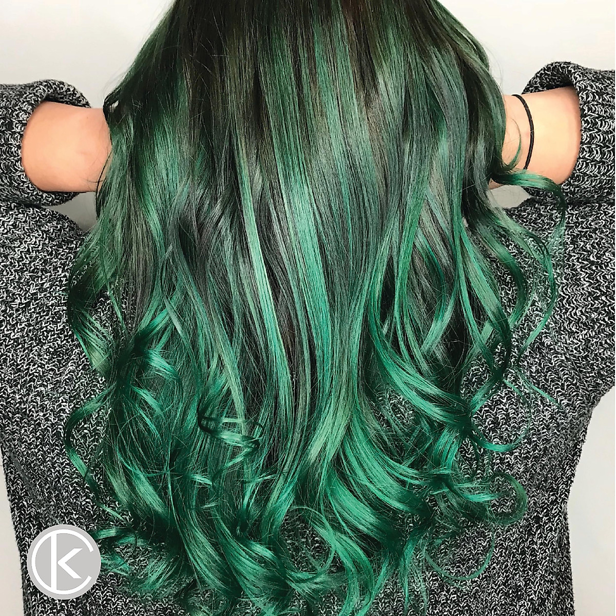 Keracolor Clenditioner EMERALD Hair Dye - Semi Permanent Hair Color Depositing Conditioner, Cruelty-free, 12 Fl. Oz.