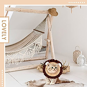 Recovery Collar for Dogs and Cats Pet Cat Cone Cute Funny Soft Cone for Cats Comfortable Dog Neck Cone Lightweight Adjustable Protective Cone for Puppy Cat Kitten Prevent Licking Wounds (Small)