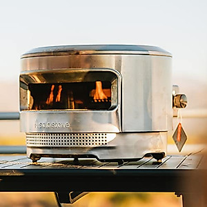 Solo Stove Gas Burner for Pi Pizza Oven | Propane Burner for Outdoor Cooking, Accessory for Solo Stove Pi Outdoor Pizza Oven, Stainless Steel, L: 15.5in x W: 6.75in x H: 5.875in, 5.2lbs