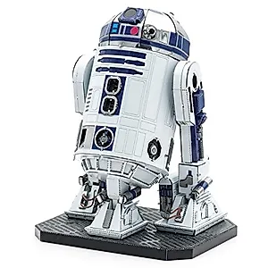 Fascinations Metal Earth Premium Series Star Wars R2-D2 in Color 3D Metal Model Kit