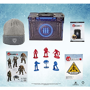 Toynk Gears of War 5 Collector's Looksee Bundle with Exclusive Ammo Tin Packaging and DLC