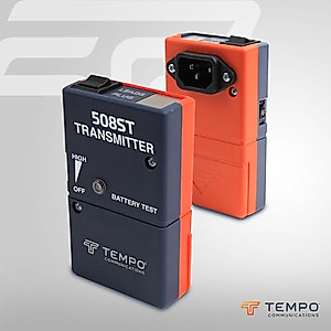 TEMPO 508S-G Irrigation Cable Locator & Wire Finder | Precise Wire Locating | Trace or Locate Dead or Energized Wires Underground, in Walls, Under Floors | Professional Grade (2023 Model)