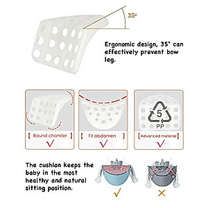 Baby Hip Seat Carrier Baby Waist Stool for Child Infant Toddler with Adjustable Strap Buckle Pocket Soft Inner Huge Storage (Dark Blue)