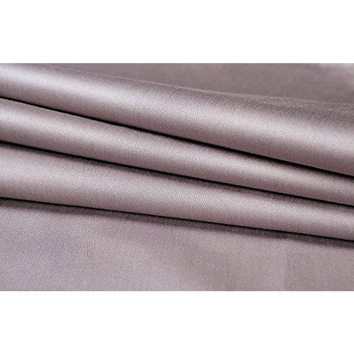 Eikei Solid Color Sheet Set Luxury Bedding Set 400 Thread Count Egyptian Cotton Long Staple Sateen Weave Breathable Silky Soft Pima Premium (Mauve, King)