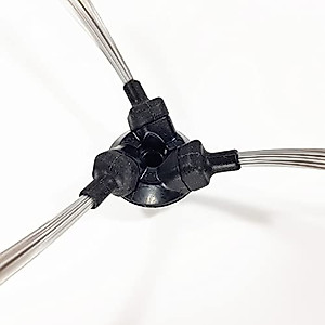 (OEM) A1 Parts Spinning Corner Brush Assy for Samsung Jet Bot/Jet Bot+ / VR30T85513W / VR30T80313W