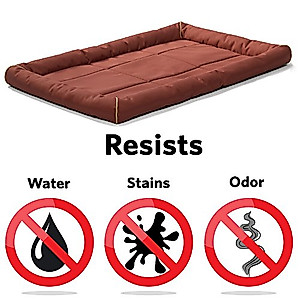 MidWest Homes for Pets Maxx Dog Bed for Metal Dog Crates, 24-Inch, Brick