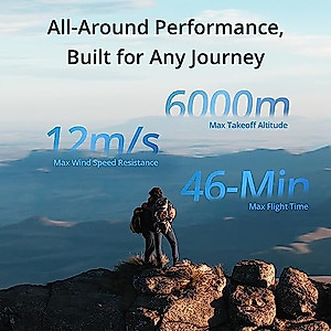 DJI Air 3 Fly More Combo with DJI RC 2, Drone with Camera 4K, Dual Primary Cameras, 3 Batteries for Extended Flight Time, 48MP Photo, 20Km Max Video Transmission, FAA Remote ID Compliant