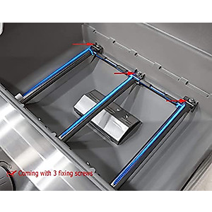 SUONA 69787 304SS Burner Tube Set for Weber Spirit 300 & Spirit II 300 Series (Front Control) E-310 S-310 E-320 S-320 E-330 S-330 SP-330 (2013 and Newer) Grill Parts Burner Replacement 18 Inch