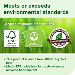 Tork Paper Towel Roll Natural - Universal Hand Roll, Natural Paper Towels with Brown Tissues made of 100% Recycled Fiber, 6 Rolls x 800 ft, Compatible with H21 Dispenser, RK800E