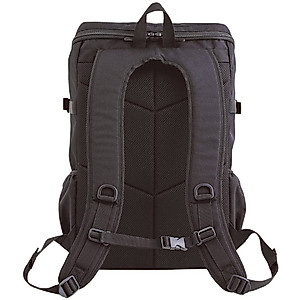 Converse C2259010 Backpack, Water Repellent, Square D Pack, Black