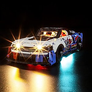 LIGHTAILING Light for Lego- 42153 NASCAR Next Gen Camaro-ZL1 - Led Lighting Kit Compatible with Lego Building Blocks Model - NOT Included The Model Set