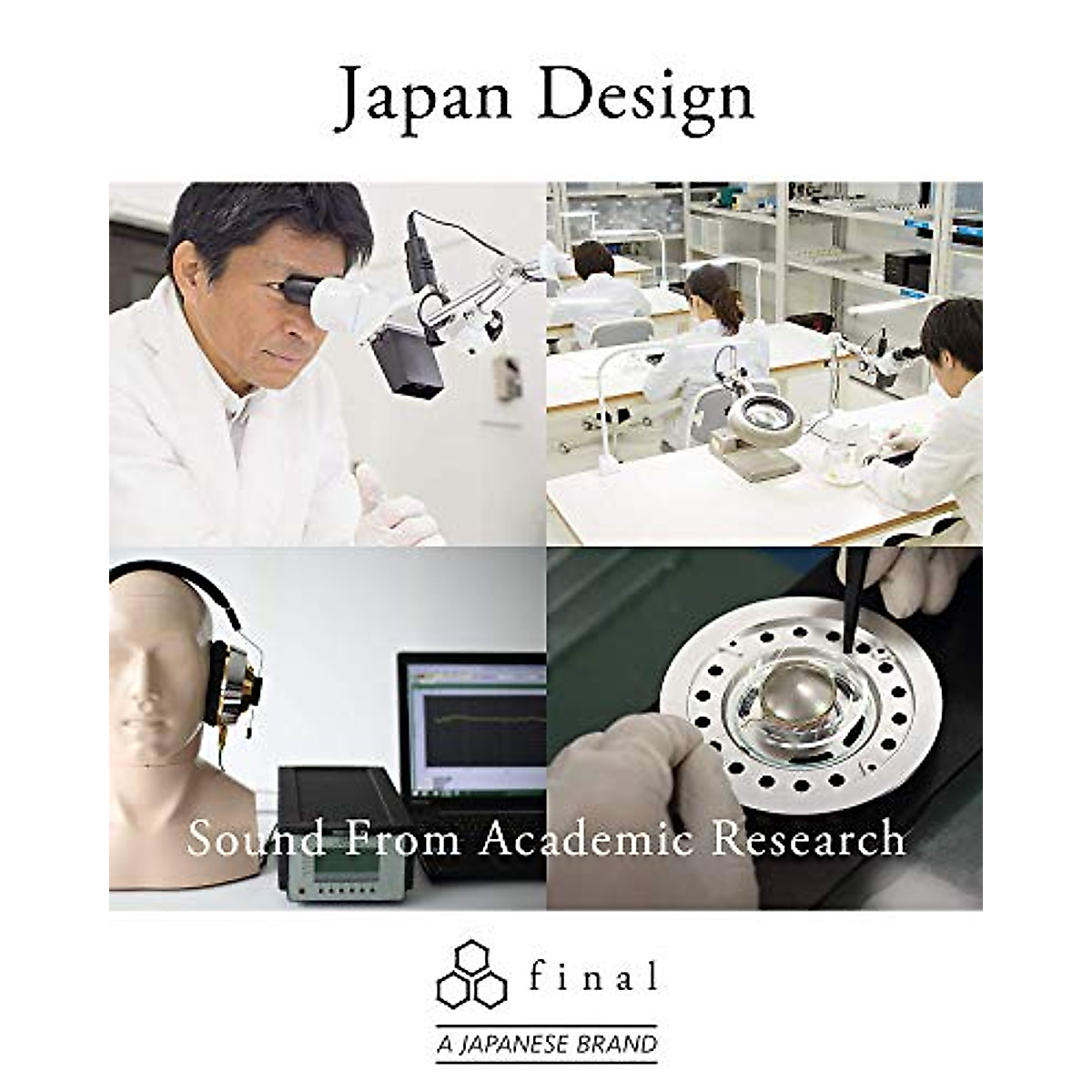 Final Audio Design E3000C H-Res Earphone Stainless Steel Black