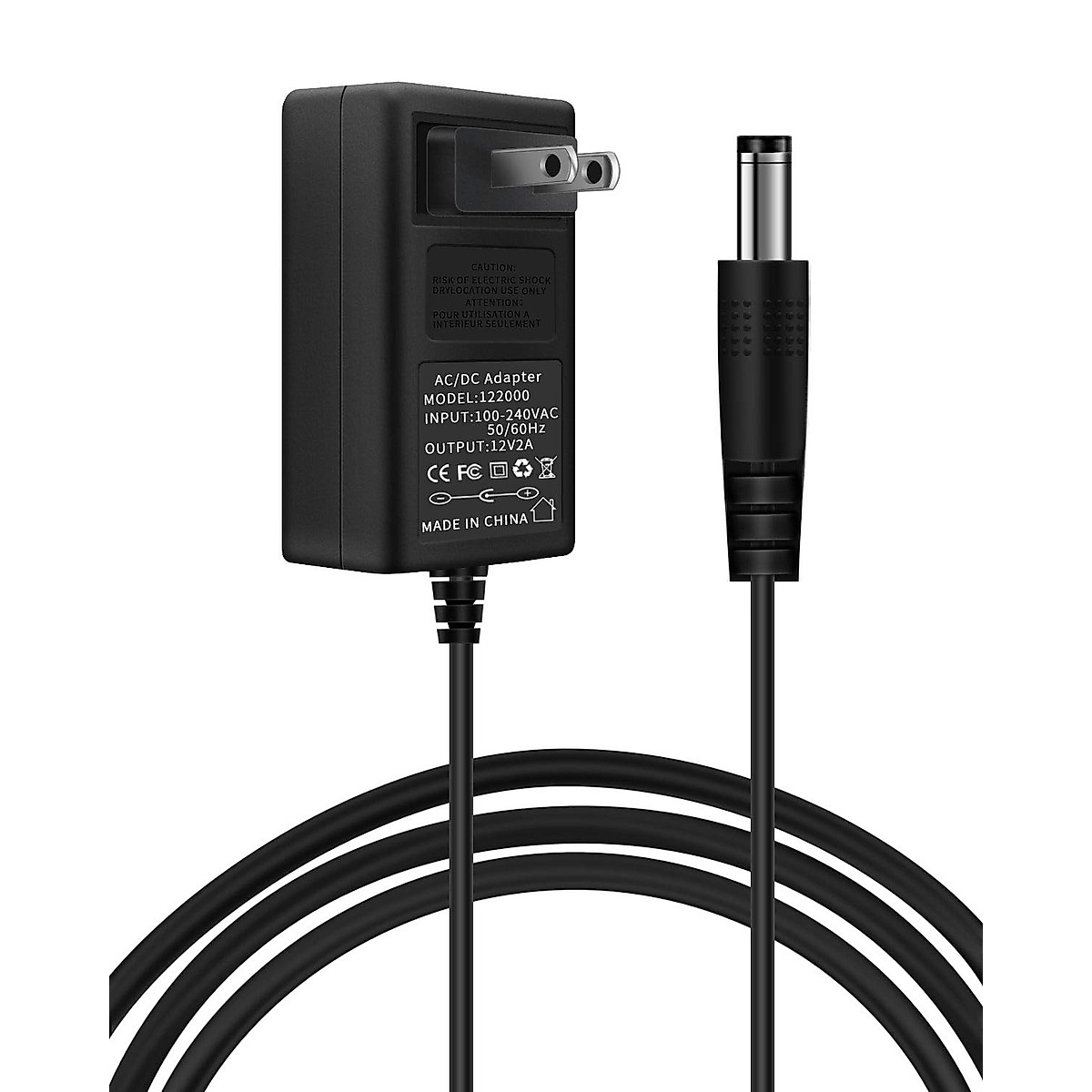 JAINTA 8.2FT 12V AC Adapter Charger Power Cord for Seagate Freeagent & WD Western Digital External Hrad Drive HDD