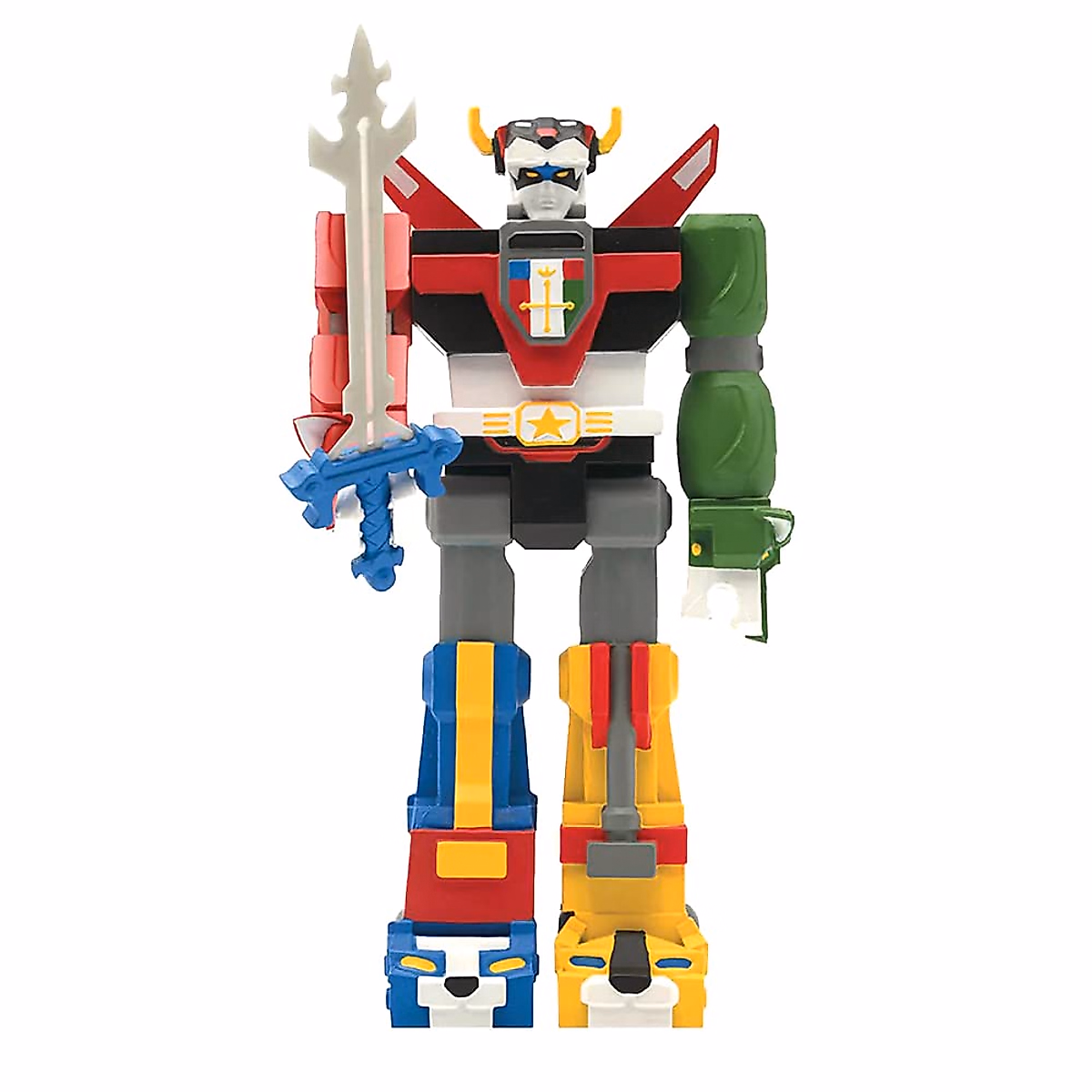 Super7 Voltron Defender of The Universe (Shogun) - 3.75" Voltron Action Figure with Accessory Vintage Collectibles and Retro Toys