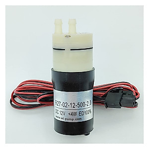 JOEBO Electric Submersible Pump 12V 27MM Micro Mini 370 Motor Pump Diaphragm Pump Self-Priming Pump Sump Pump