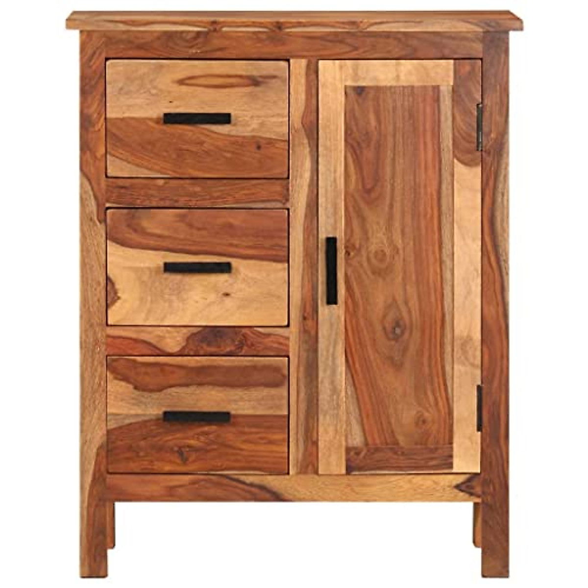 vidaXL Sideboard Coffee Bar Buffet Cabinet Modern with Storage Console Table for Kitchen Dining Room Living Room Hallway Entryway Solid Wood Sheesham