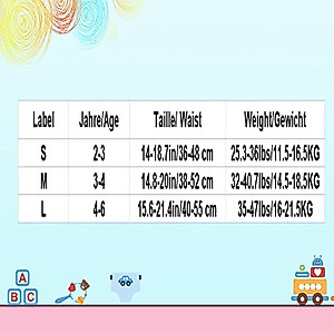 Cogindss Xmrlvn Baby Potty Training Underwear, Cotton Toddler Training Pants for Girls 2-3 T, 8 Pack, S, Multi-Colored