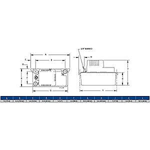 Little Giant VCMA-15UL 115 Volt, 65 GPH, 1/50 HP Automatic Condensate Removal Pump (no safety switch), Black/White, 554401