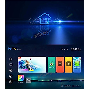 2023 HTV 7 Box Brazil H.TV7 H7 TV Brazil New Version Brazilian TV Box Support WiFi 2.4GHz/ 5GHz 4K UHD HDR Bluetooth 4.2