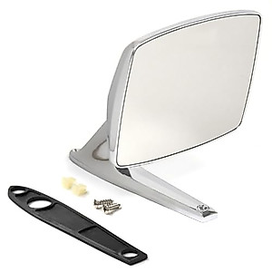 Outside Mirror Chrome Driver or Passenger Side For 1966-1979 Ford F-100 Pickup Truck