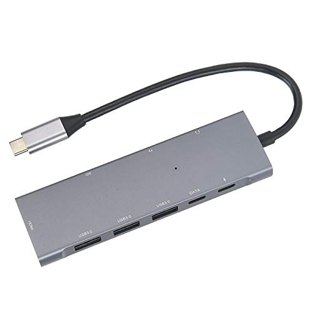 Tgoon 9 in 1 Adapter, Aluminum Alloy, ABS 4k 30hz 5-20V 3A (Maximum 60W) Hub Adapter