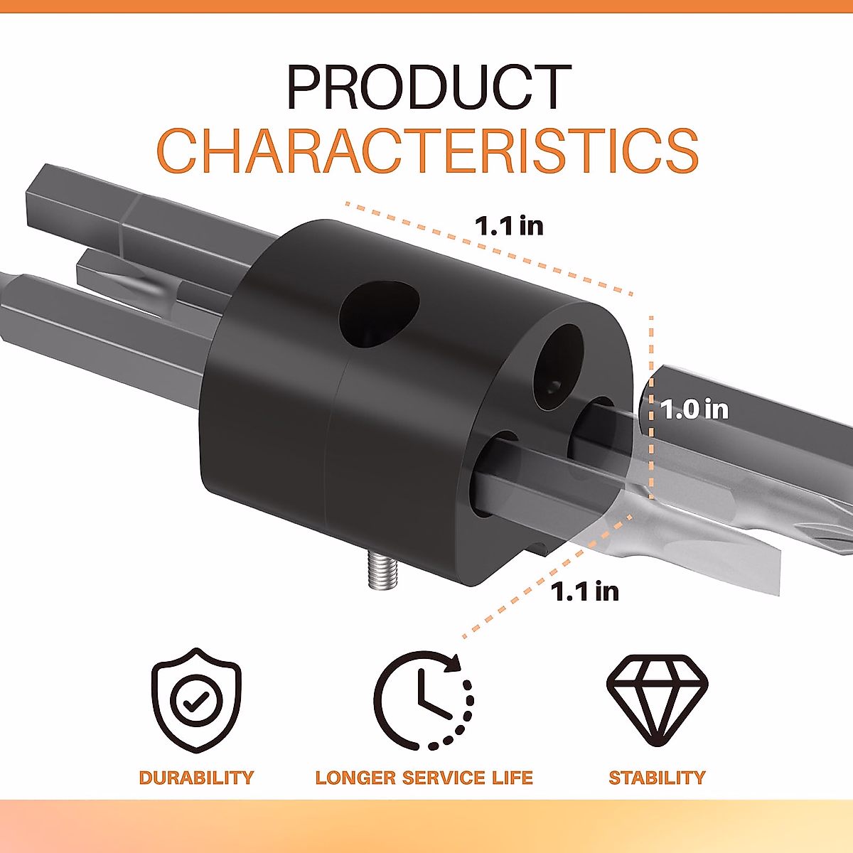 Drill Bit Holder Kit for DeWalt 20v Impact Driver Holder, Drill Bits Mount Holder, Cordless Tools, for DeWalt 20v Drill Impact Driver Holder, Drill Replace Magnetic Bit Holder Attachment, Drill Holder