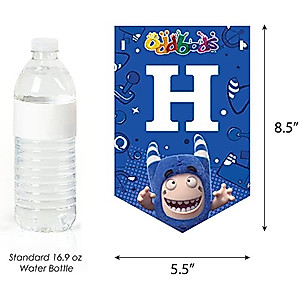 Oddbods - Kids Birthday Party Bunting Banner - Party Decorations - Happy Birthday