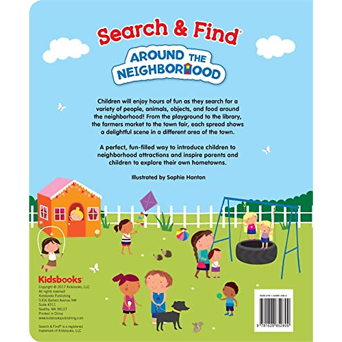 Search & Find: Around the Neighborhood - Search for People, Animals, Objects, Food, and More, Ages 2 and Up - Part of the Search & Find Series