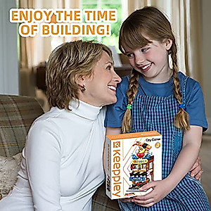 QMAN Building Blocks STEM Toys Gift Japanese City Street View Sushi Toy to Build Educational Building Bricks Set for Kids Age 6+